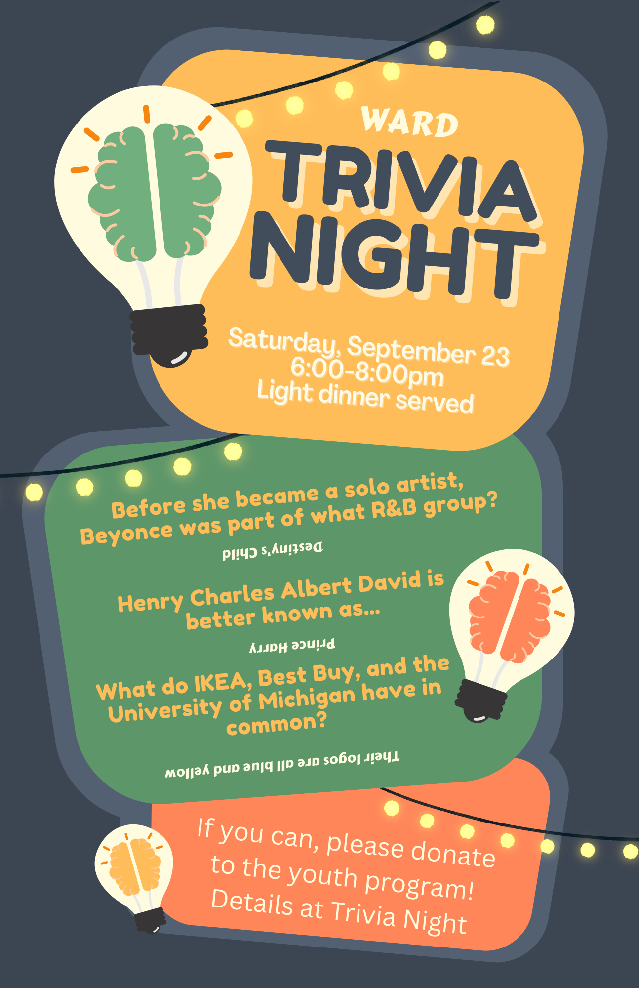 Ward Trivia Night – Jamaica 1st Ward
